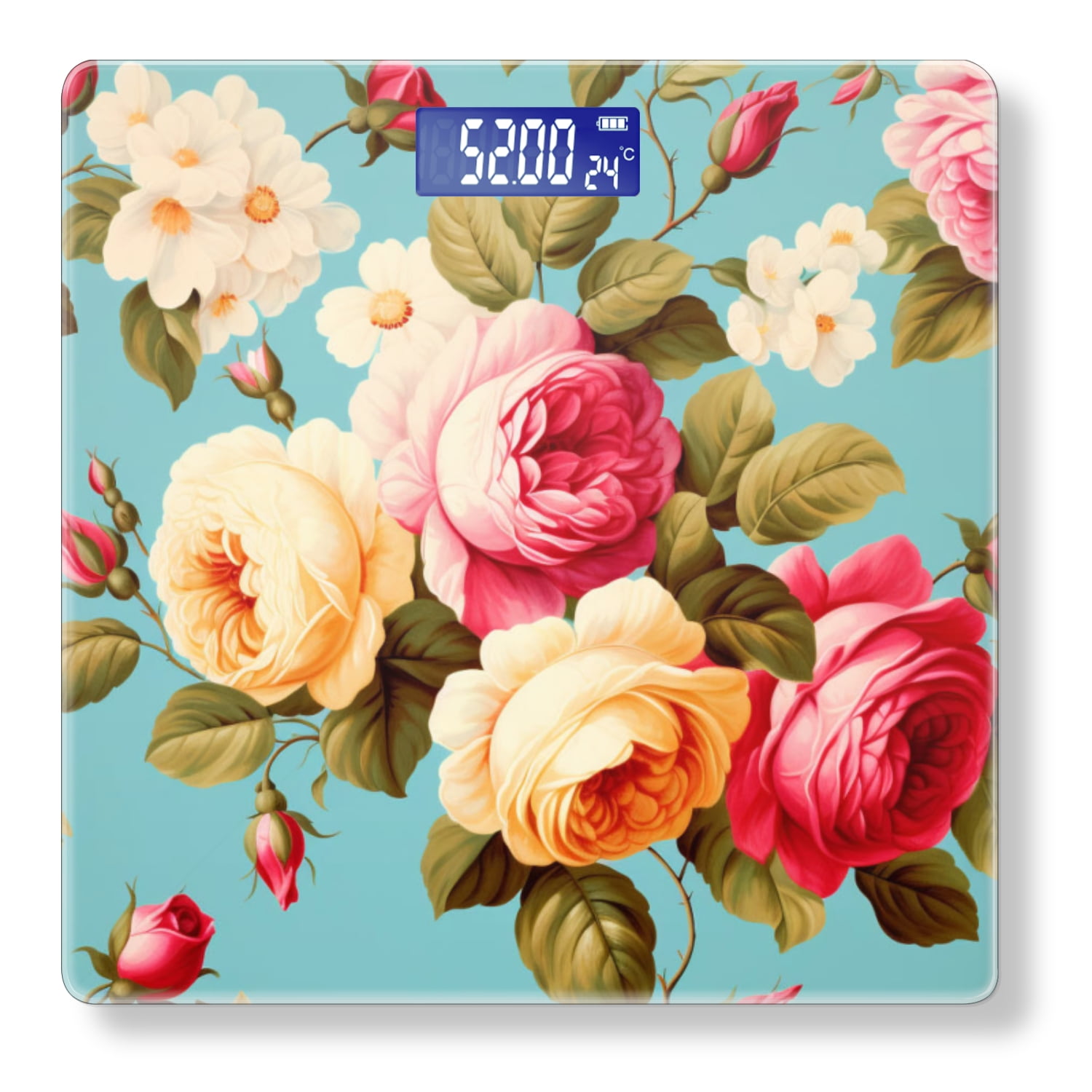 Bathroom Scale, Highly Accurate Digital Body Scale,Precisely Measures ...