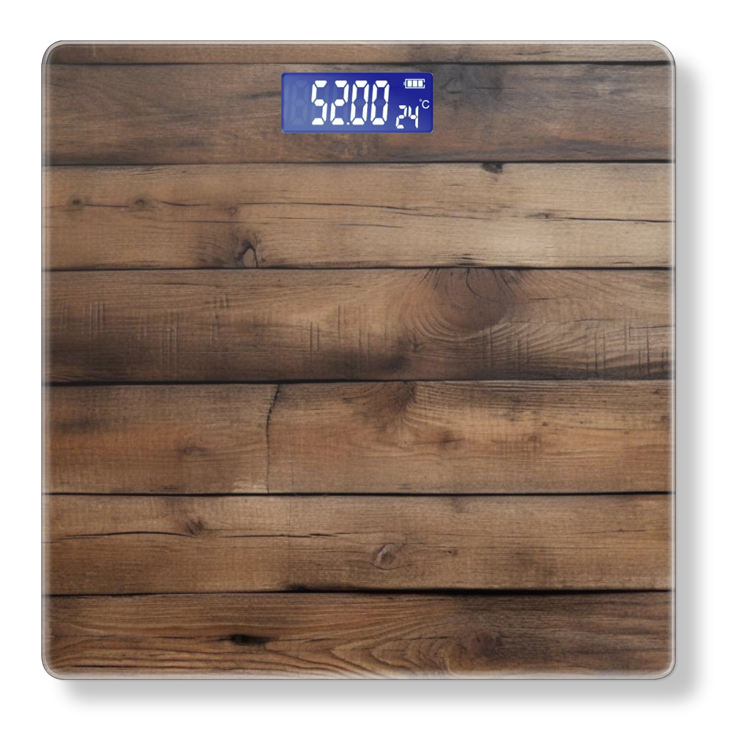 High Precision Body Weight Scale Smart Bathroom Scales with Large LCD ...