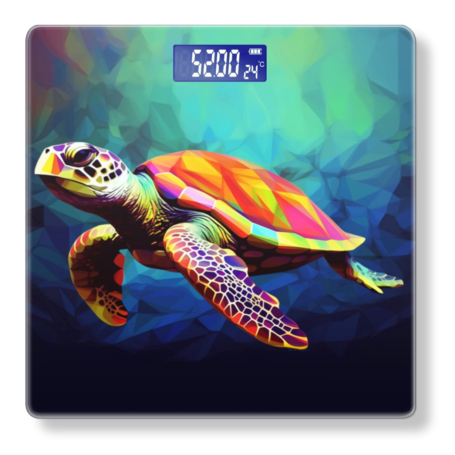 High Precision Body Weight Scale Smart Bathroom Scales with Large LCD ...