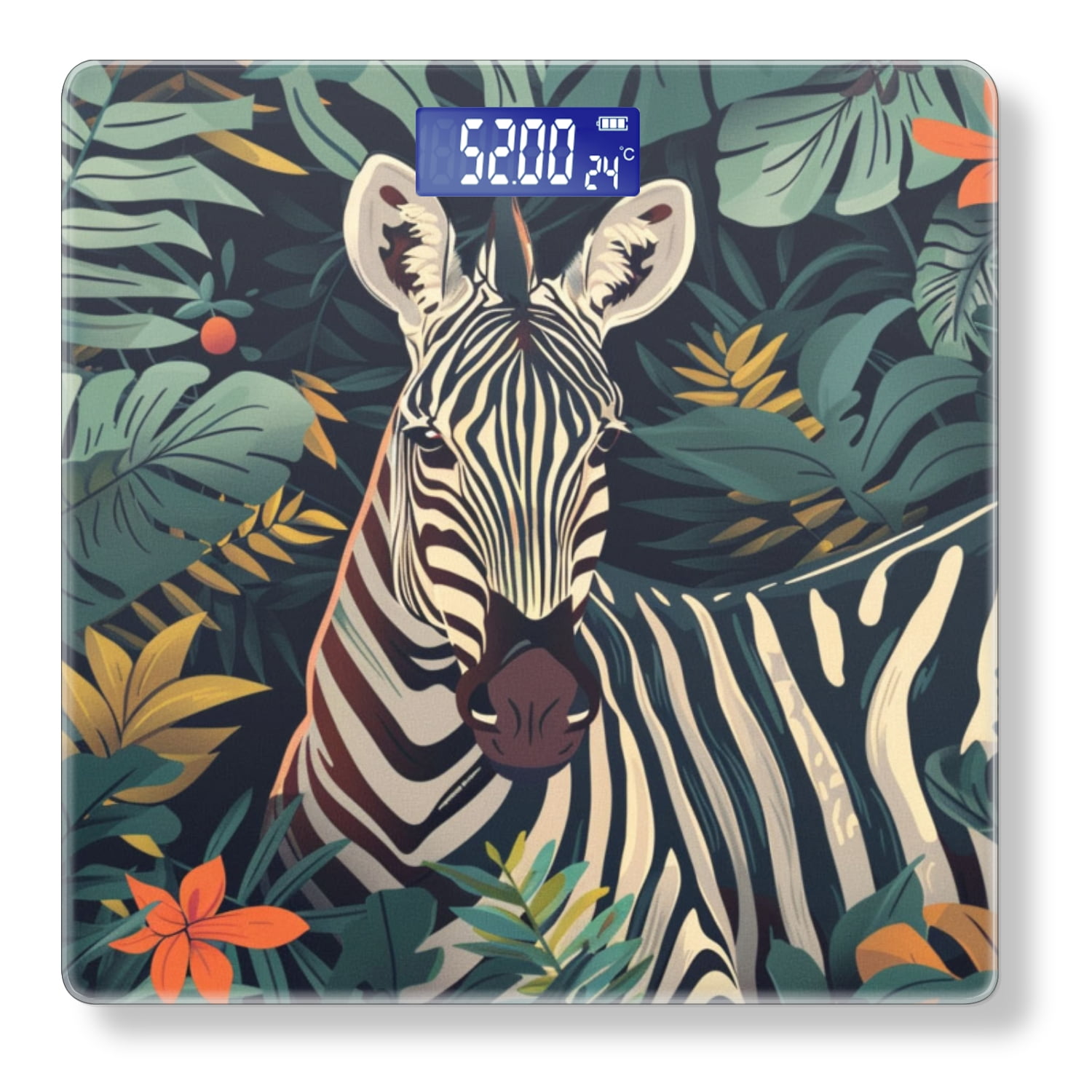 High Precision Body Weight Scale Smart Bathroom Scales with Large LCD ...