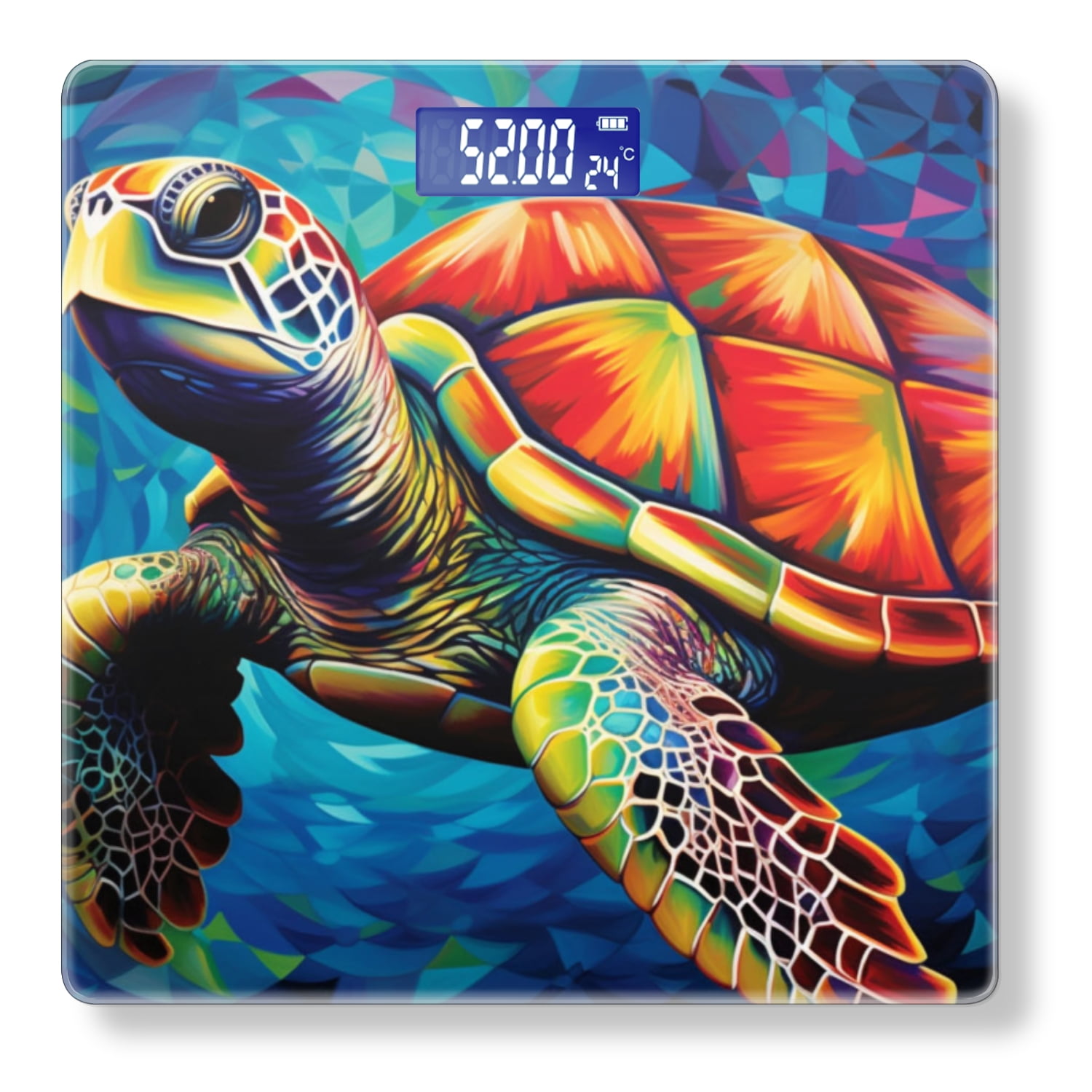 High Precision Body Weight Scale Smart Bathroom Scales with Large LCD ...