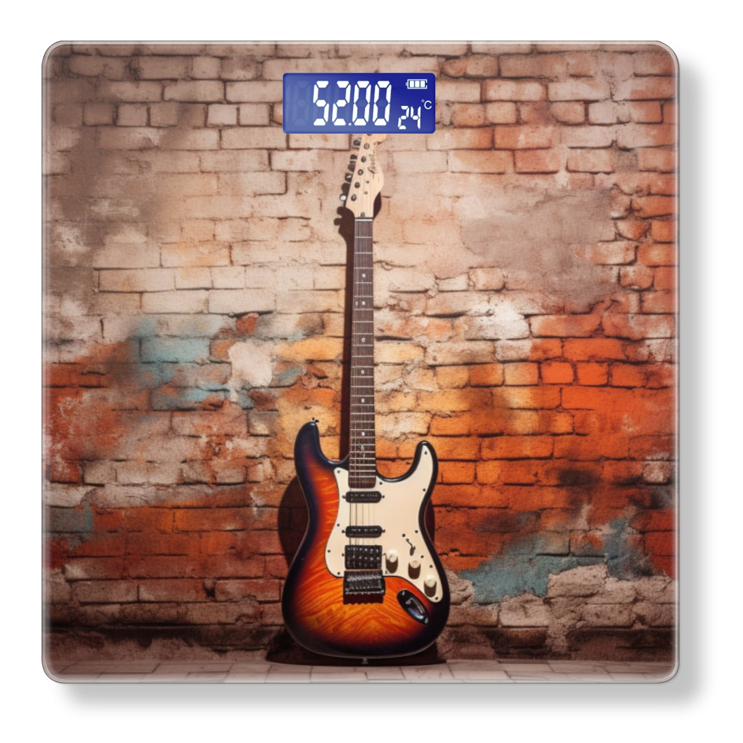 High Precision Body Weight Scale Smart Bathroom Scales with Large LCD ...