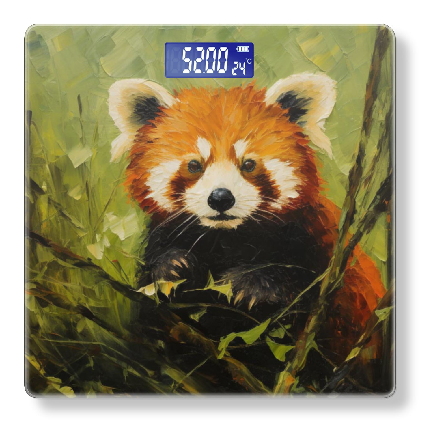 High Precision Body Weight Scale Smart Bathroom Scales with Large LCD ...