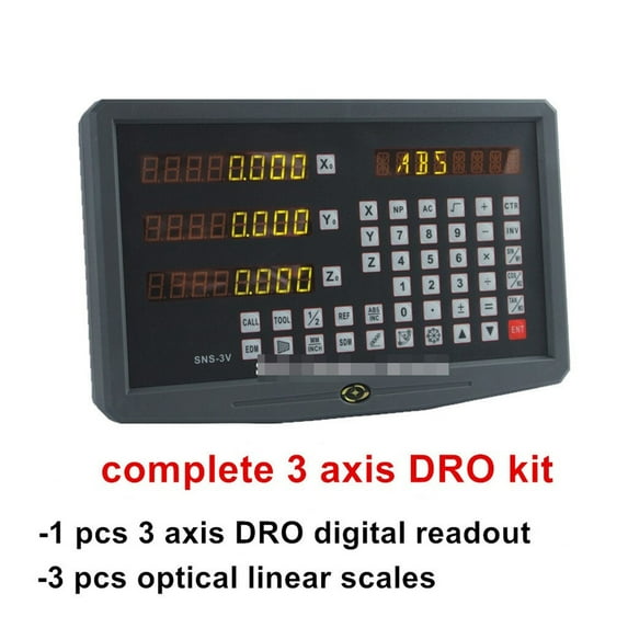 High Precision Complete Set Milling/ Lathe/ Drill Machine Digital ...