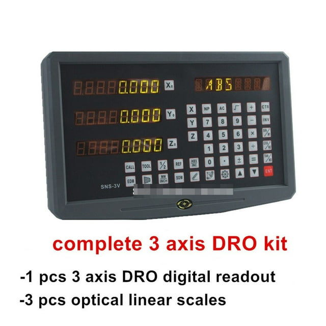 High Precision Complete Set Milling/ Lathe/ Drill Machine Digital ...