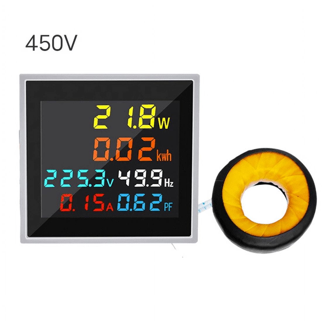 High Precision Digital Display Meter Voltage Current Power Frequency ...