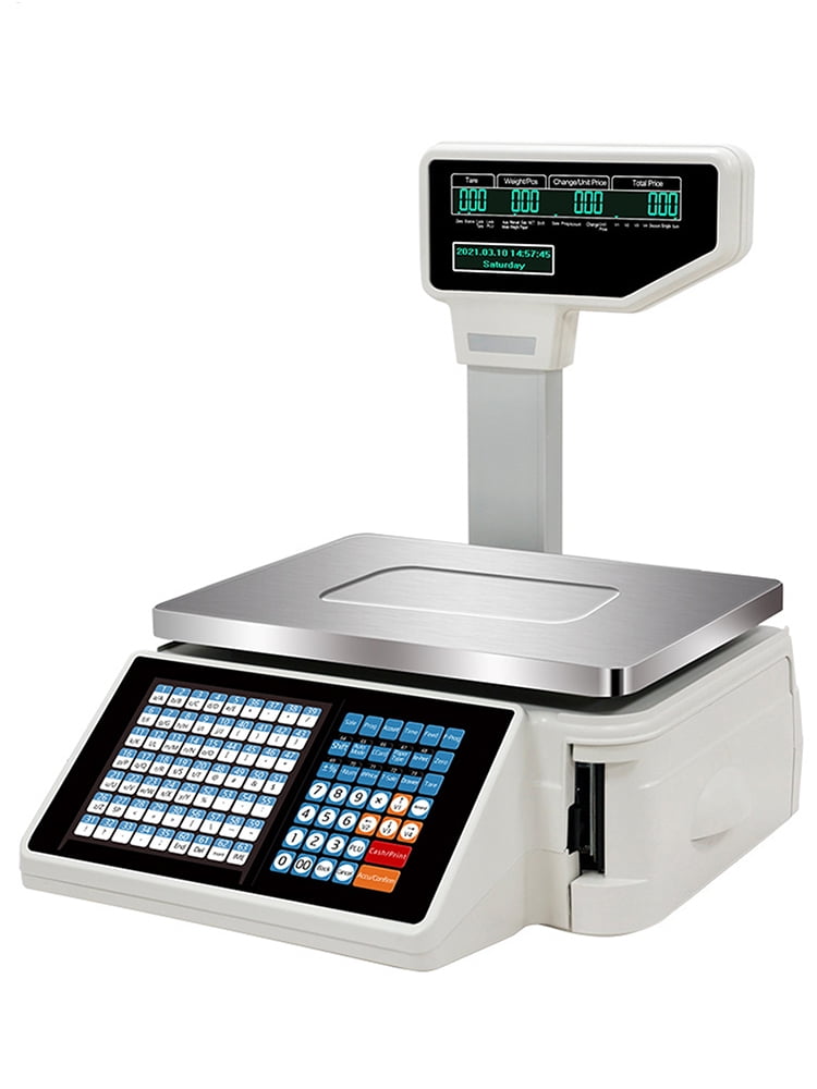TOHU High Precision Digital Electronic Scale with Label Printer ...