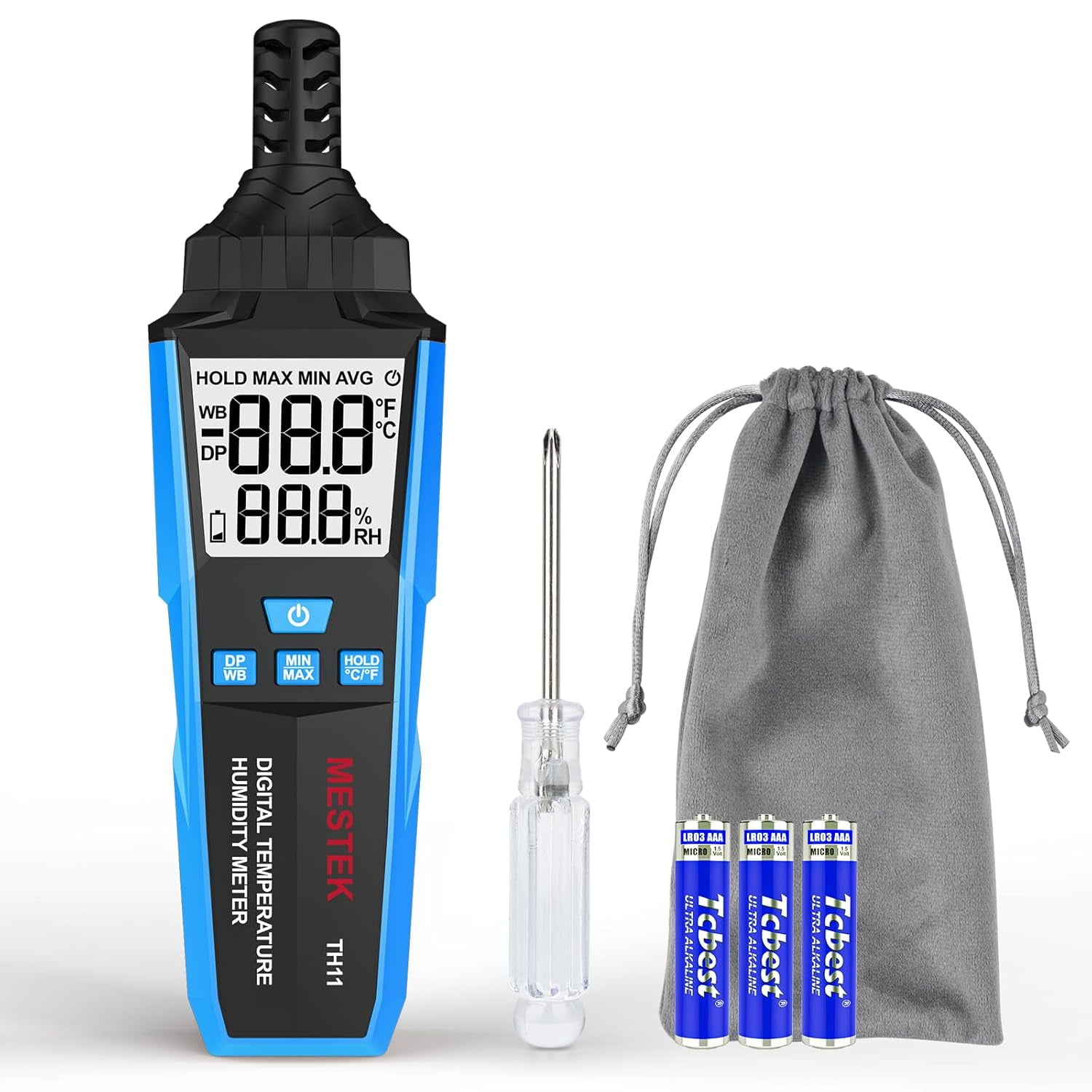 High Precision Digital Hygrometer Temperature Humidity Meter With