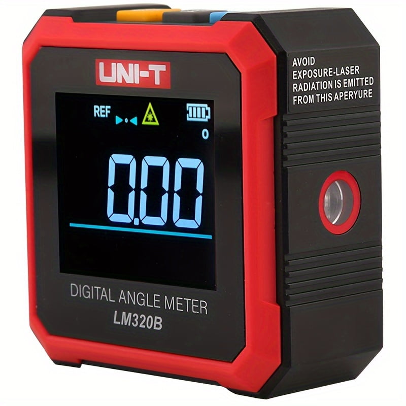 High-Precision Digital Inclinometer - Magnetic Protractor Angle Gauge with Easy-Read Display ...