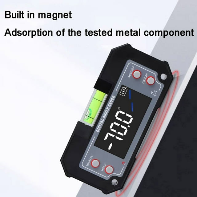 High Precision Digital Inclinometer, Mini Electronic Angle Measuring ...