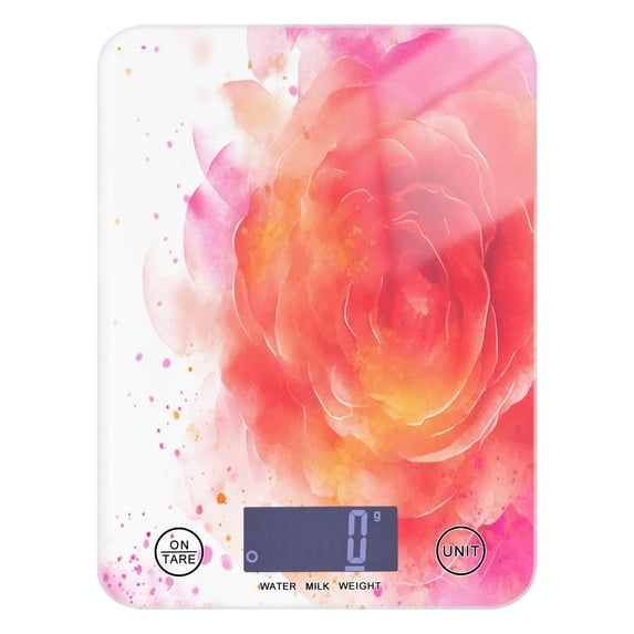 High Precision Digital Kitchen Scale Tempered Glass Food Scale ...