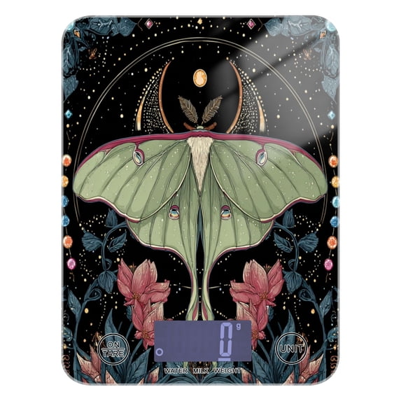 High Precision Digital Kitchen Scale Tempered Glass Food Scale ...