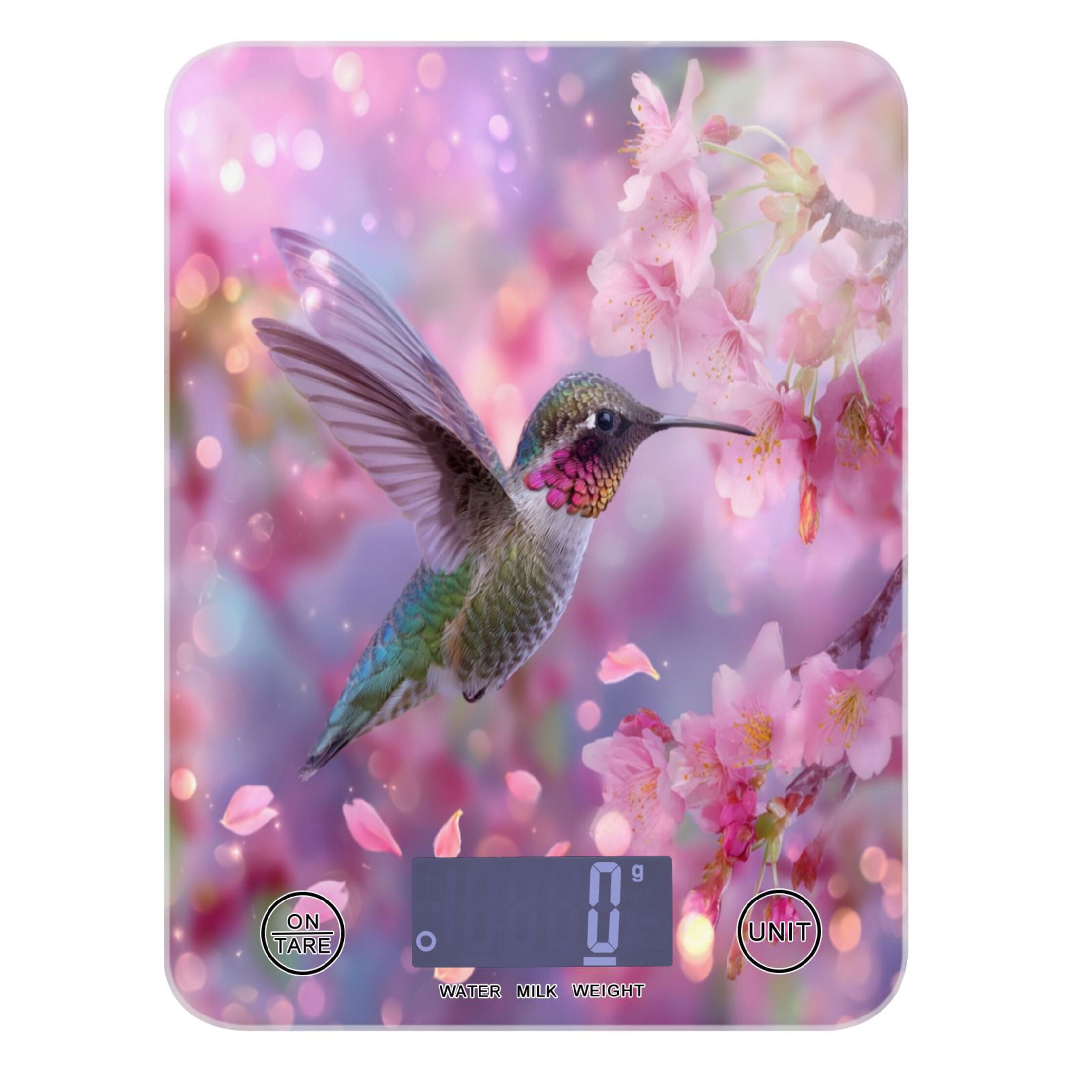 High Precision Digital Kitchen Scale Tempered Glass Food Scale ...