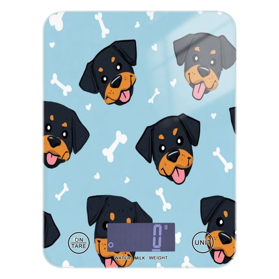 High Precision Digital Kitchen Scale Tempered Glass Food Scale ...