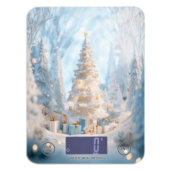 High Precision Digital Kitchen Scale Tempered Glass Food Scale ...