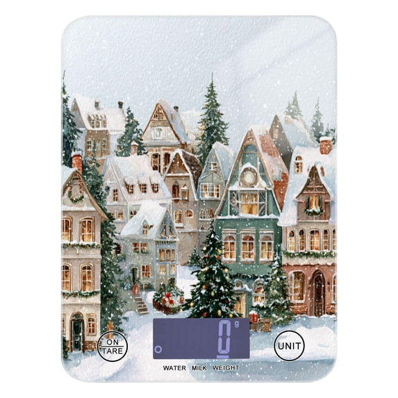 High Precision Digital Kitchen Scale Tempered Glass Food Scale ...