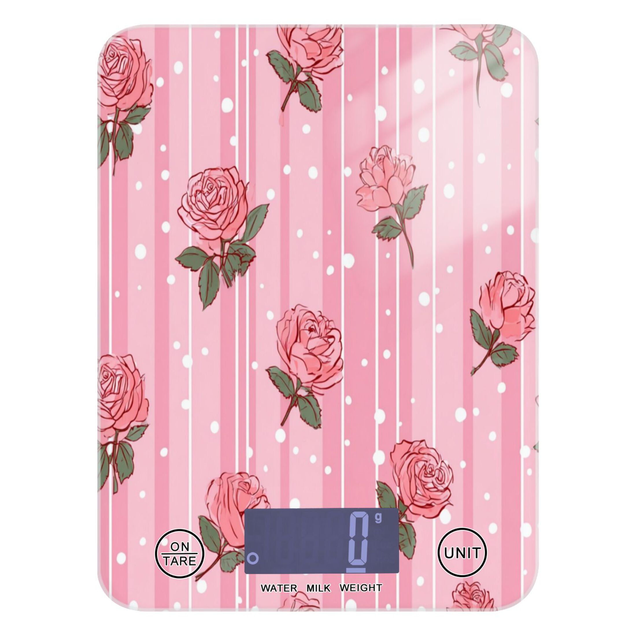 High Precision Digital Kitchen Scale Tempered Glass Food Scale ...