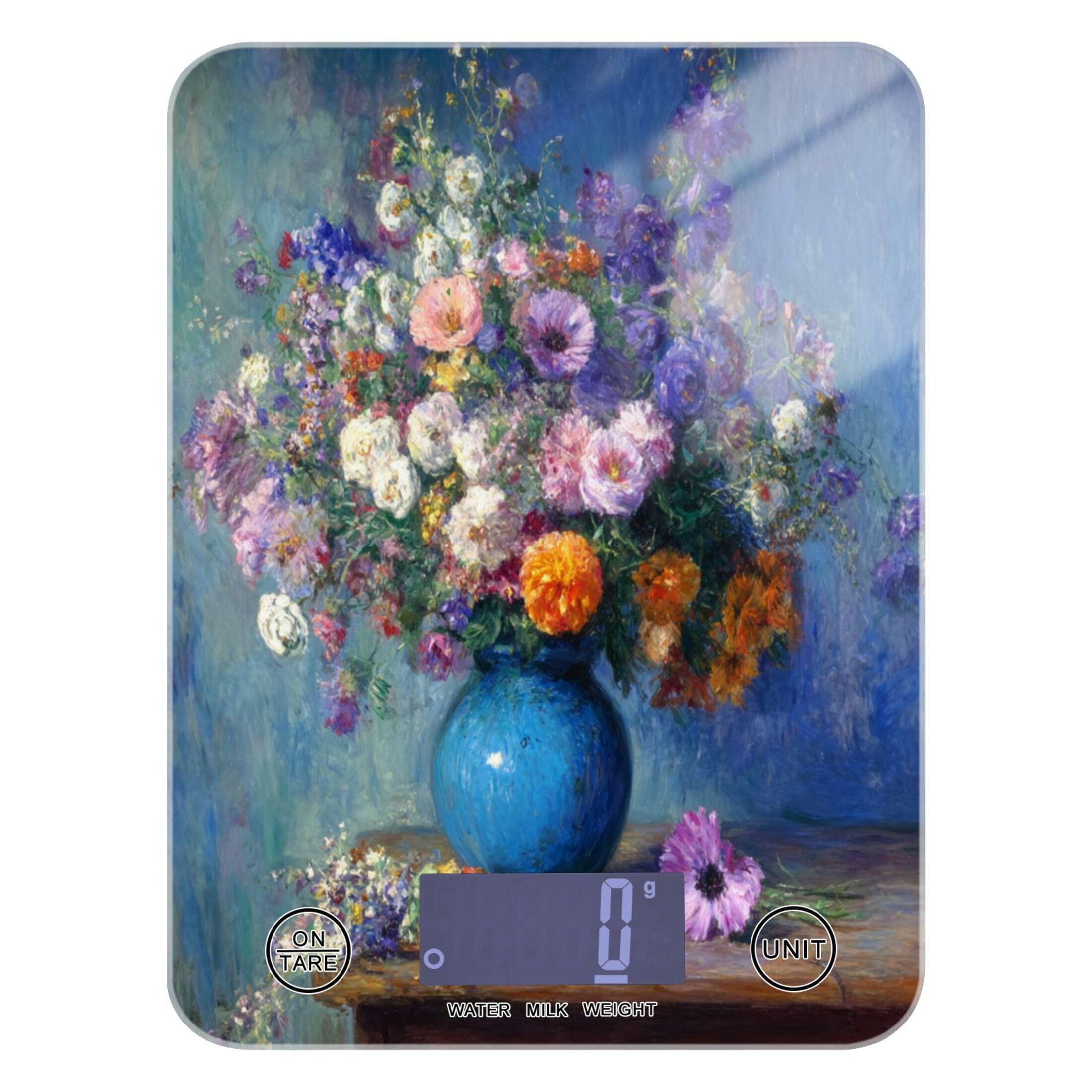 High Precision Digital Kitchen Scale Tempered Glass Food Scale ...