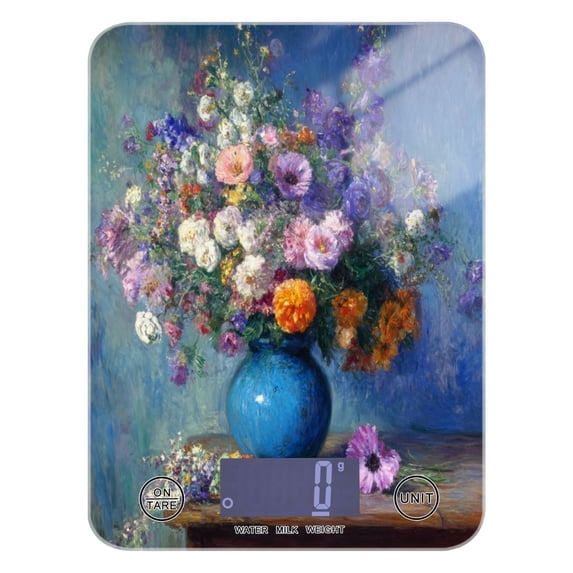 High Precision Digital Kitchen Scale Tempered Glass Food Scale ...