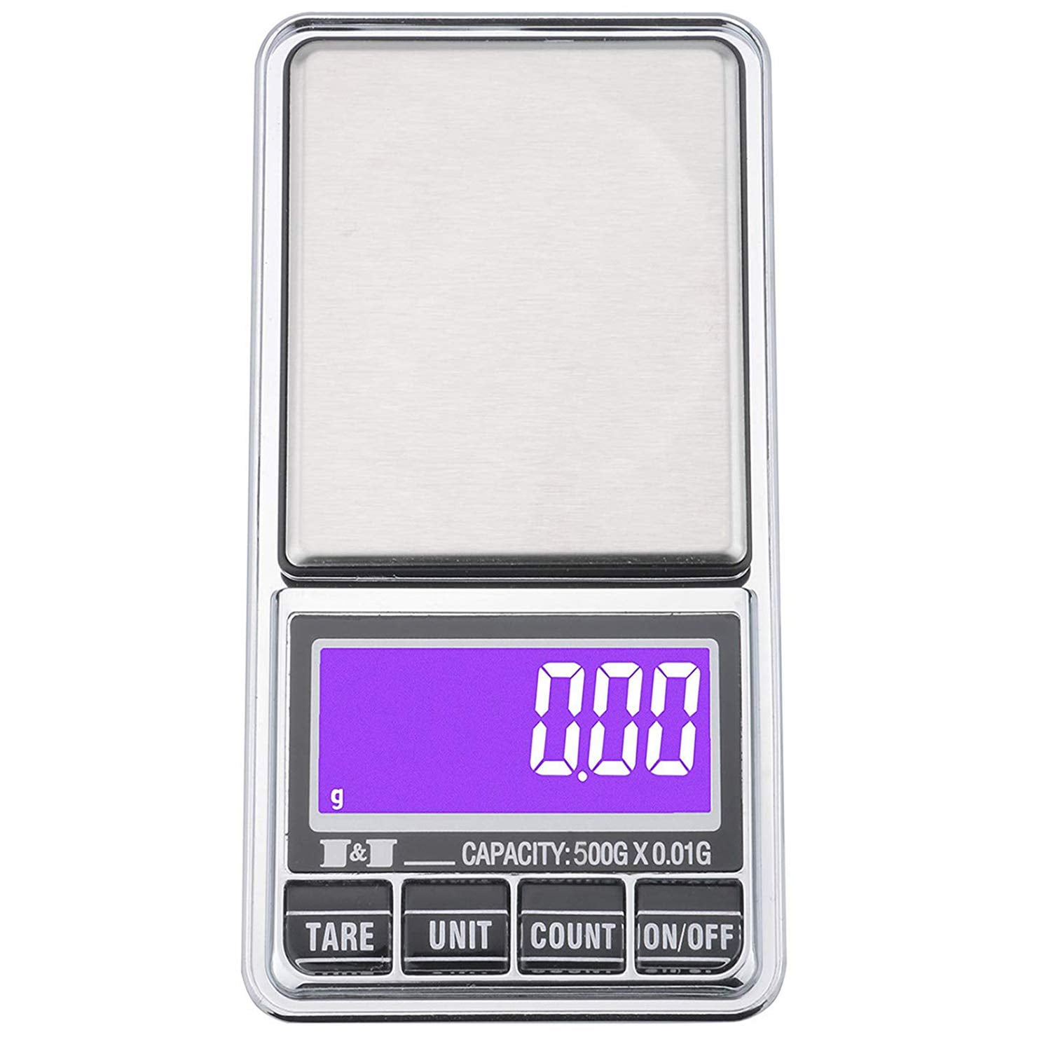 High Precision Digital Pocket Scale, Miniature Intelligent Weighing -7 ...
