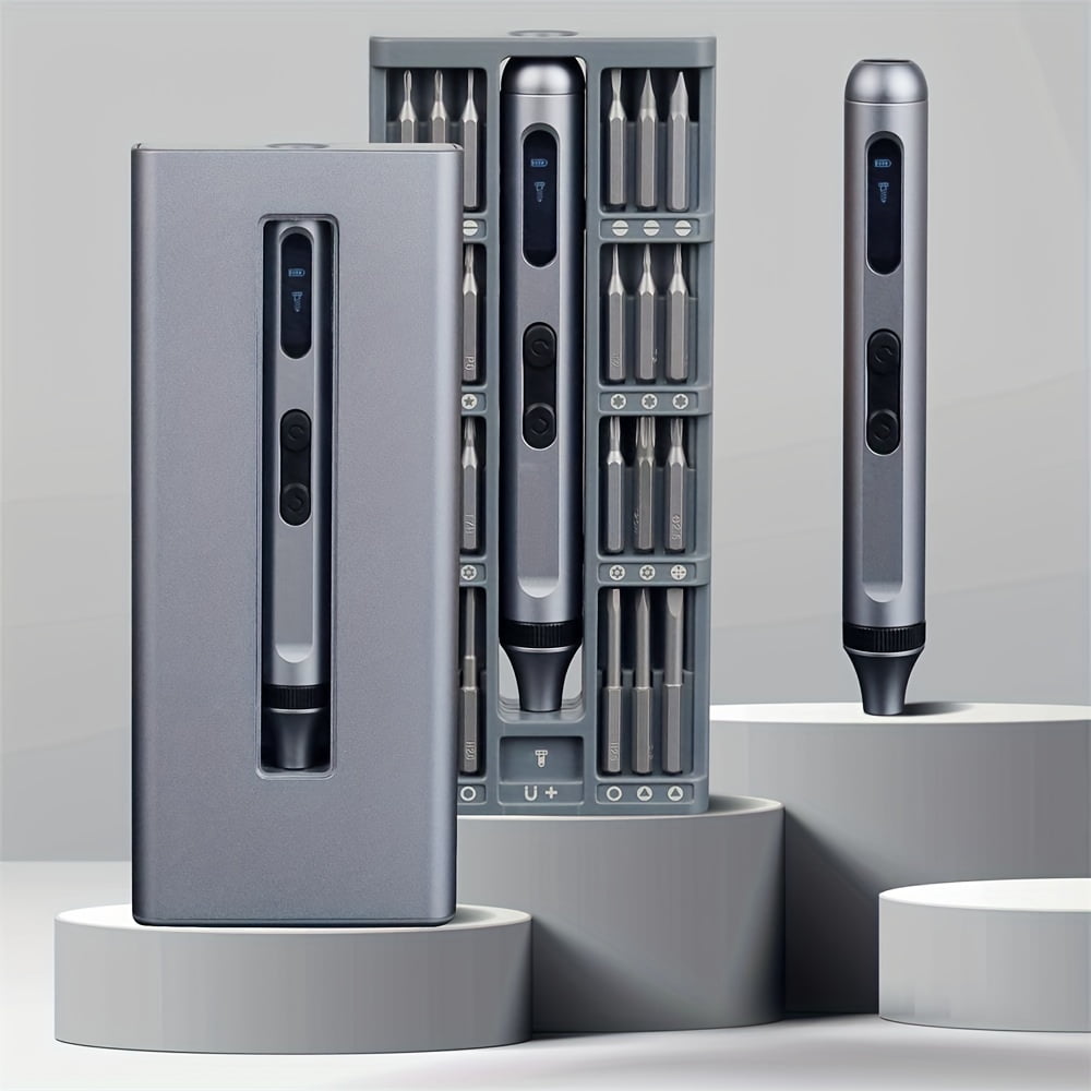 High-Precision Electric Screwdriver Set - Whisper-Quiet & Durable, 50 ...