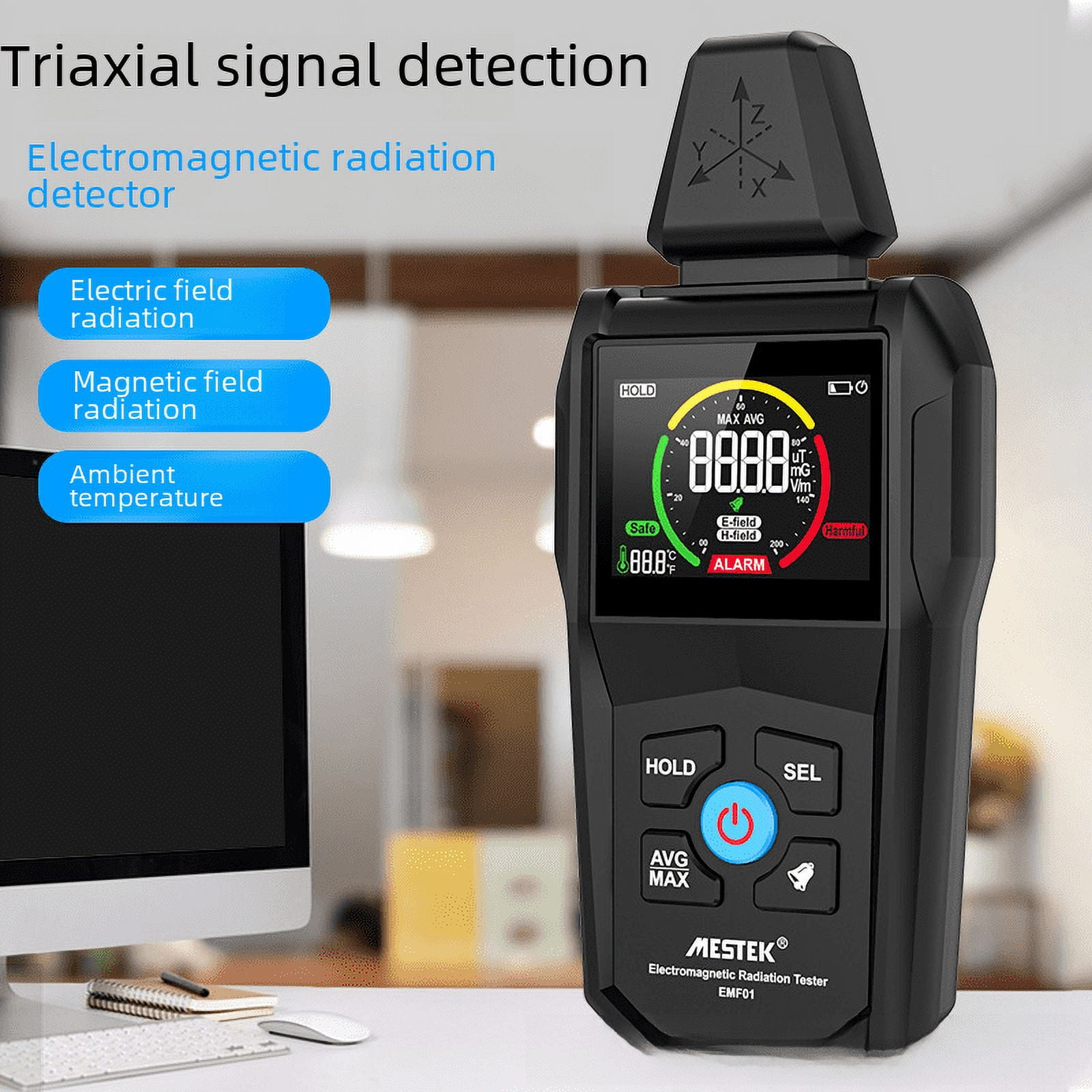 High Precision Electromagnetic Wave Radiation Detector Household ...