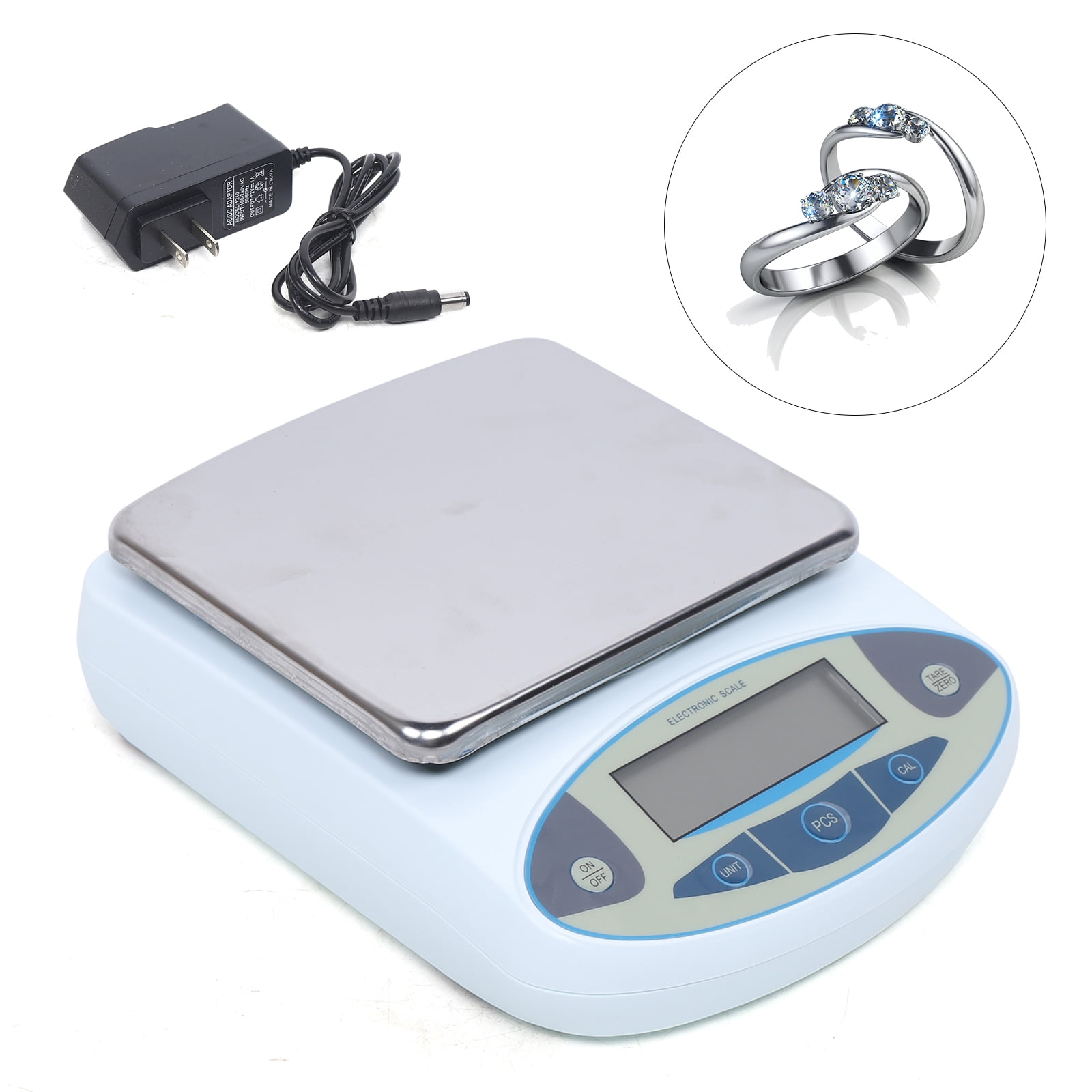 High Precision Electronic Scale for Lab Use, 5000g Capacity, 0.01g ...