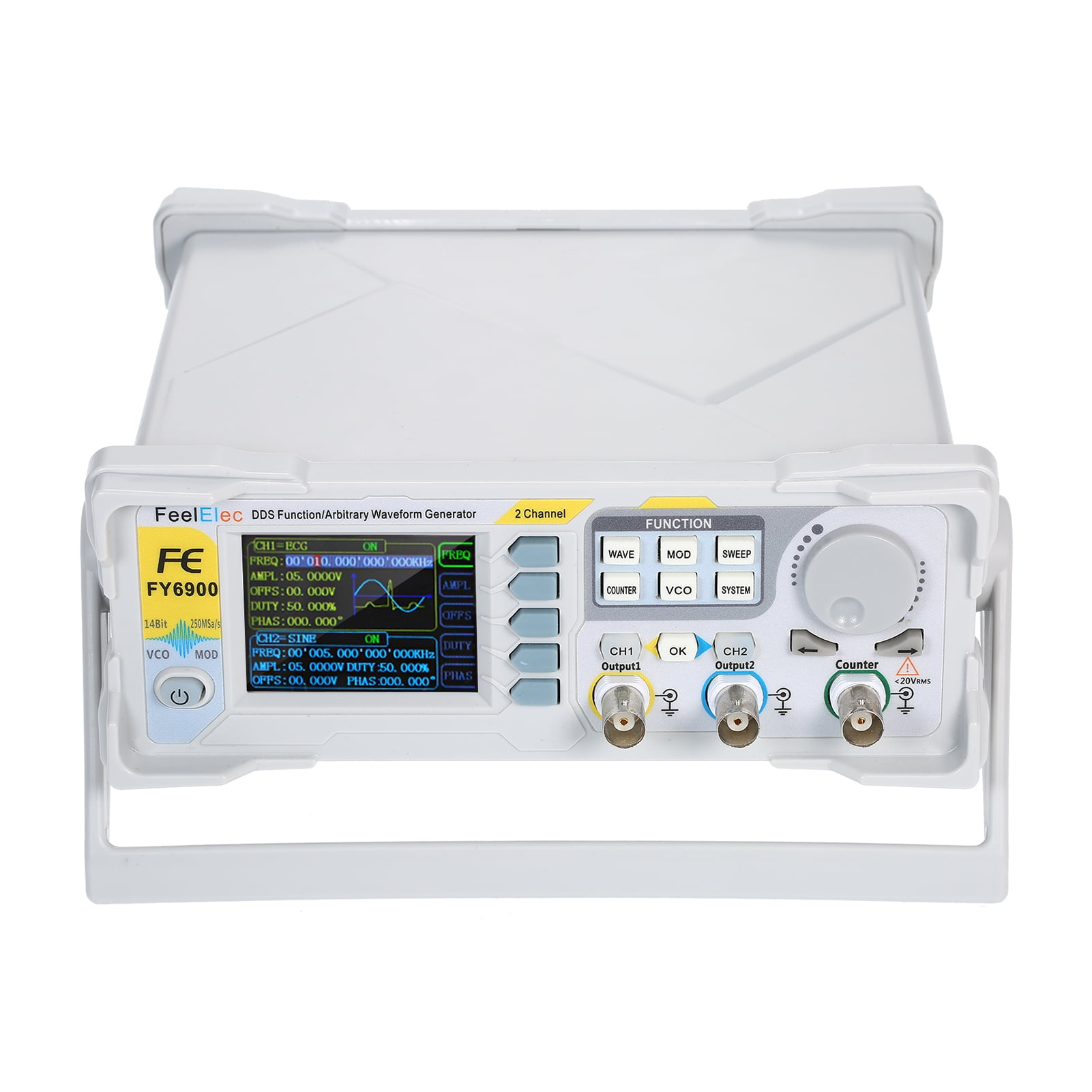 High Precision Function Signal Generator Dual-channel Arbitrary ...