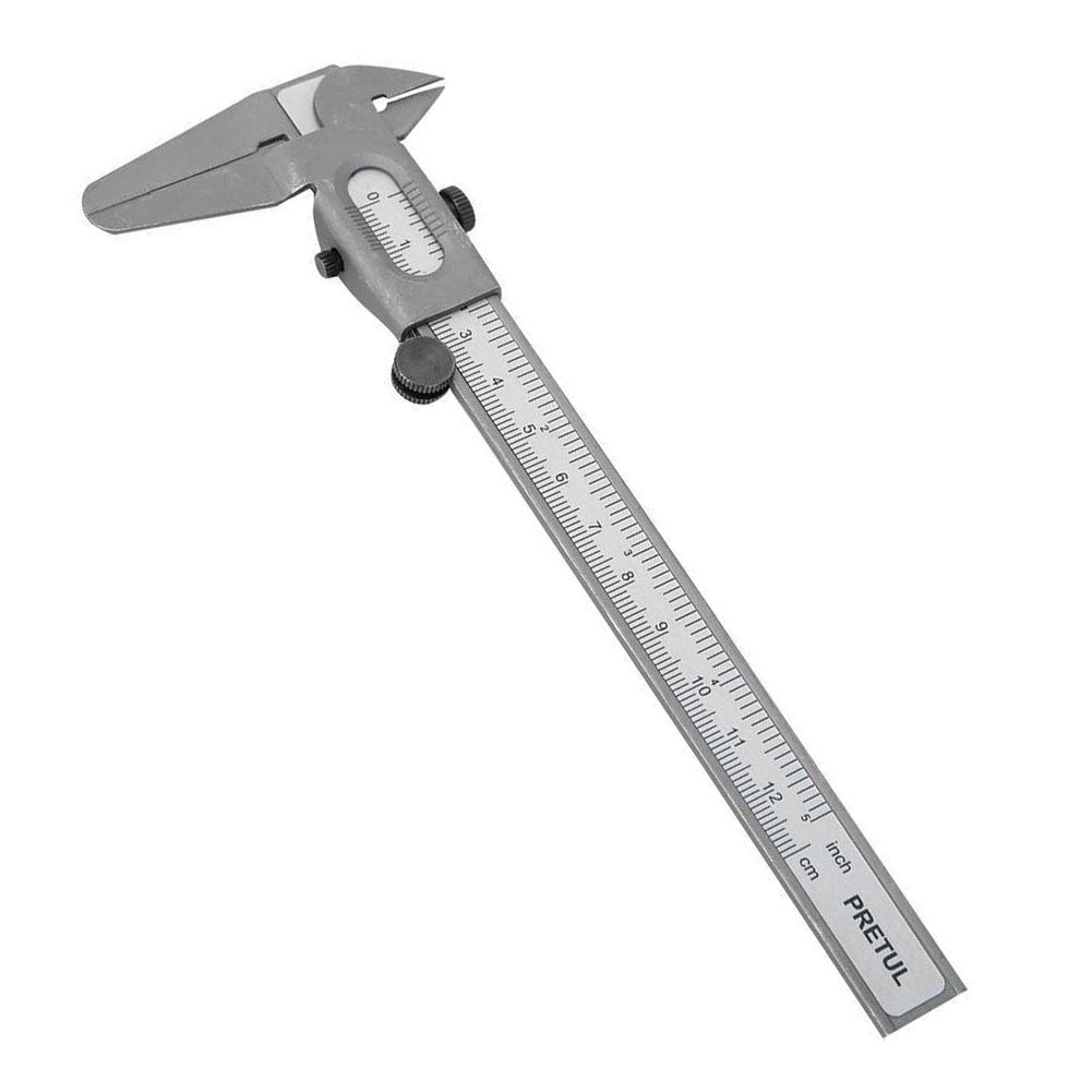 High Precision Metal Vernier Caliper Micrometer Measuring Tool 0-120mm ...