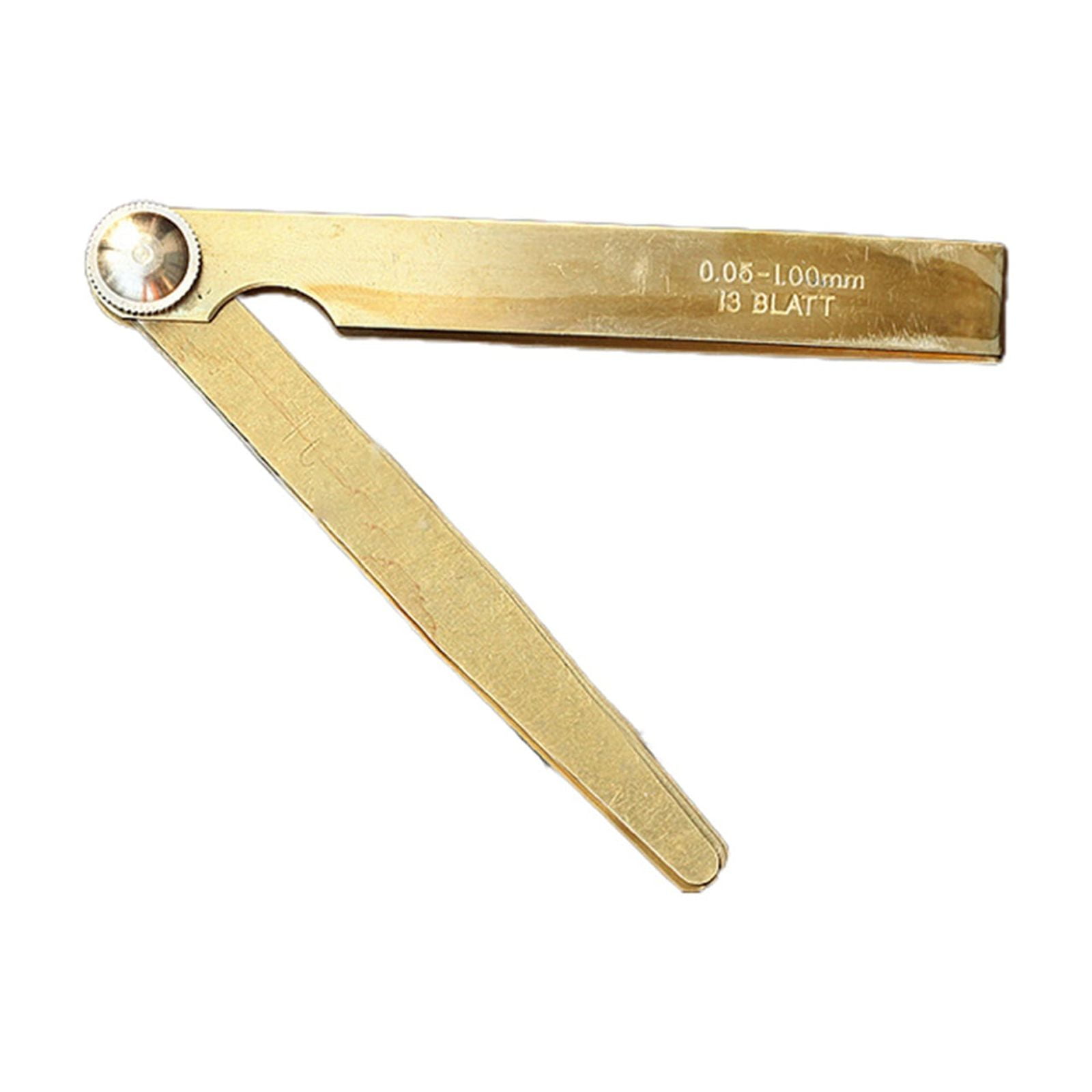 High Precision Metric Gap Metric Filler Feeler Gauge 0.05-1m 13 Blade ...