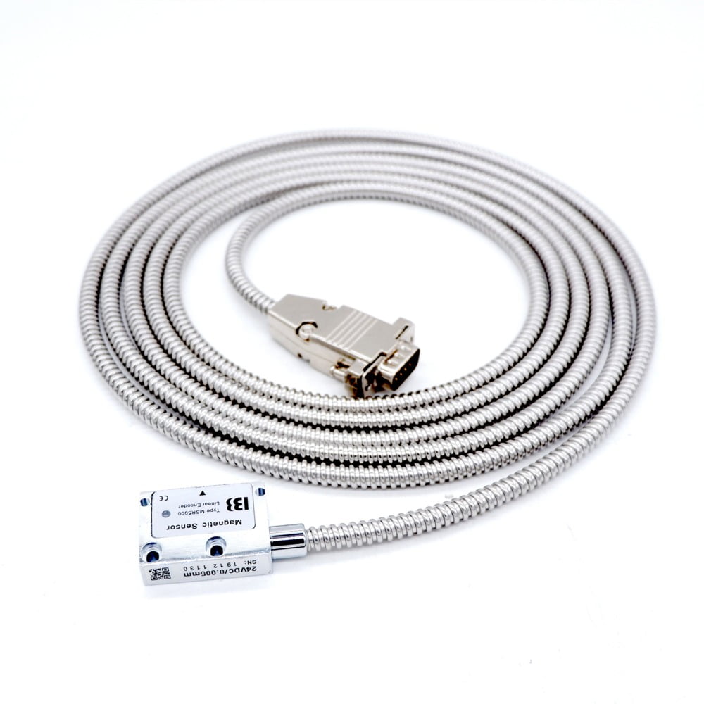 High Precision Milling Lathe Grinder DRO Magnetic Scale 5V 0.005mm Magnetic Linear Encoder ...