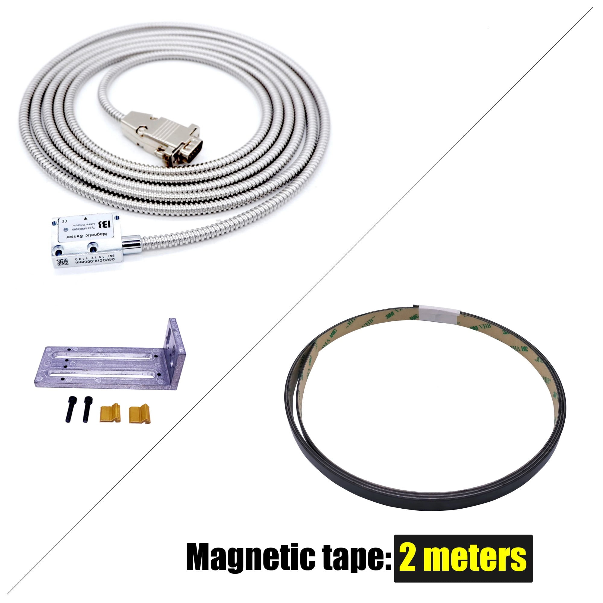 High Precision Milling Lathe Grinder DRO Magnetic Scale 5V 0.005mm ...