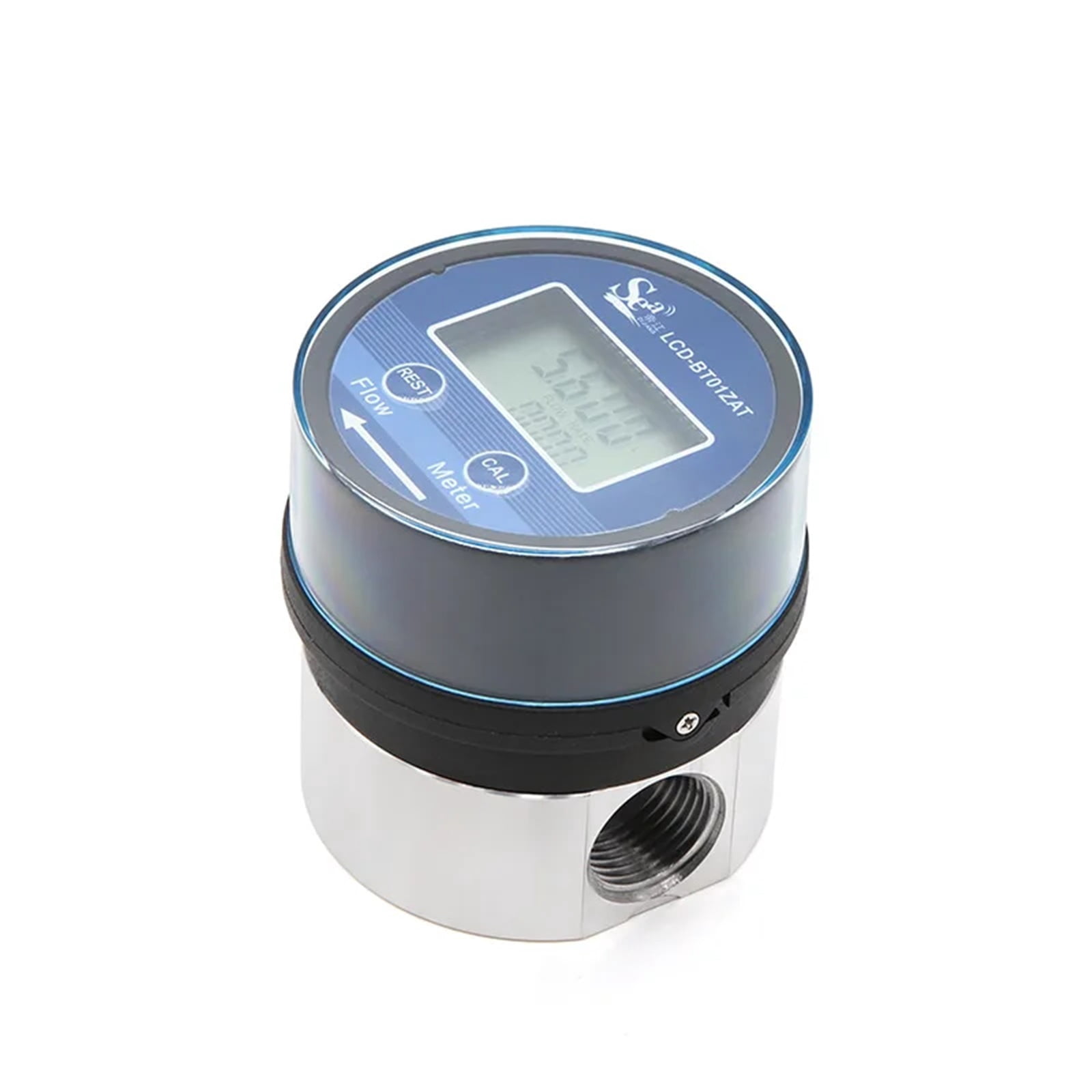 High Precision Oval Gear Flow Meter Intelligent Digital Display ...