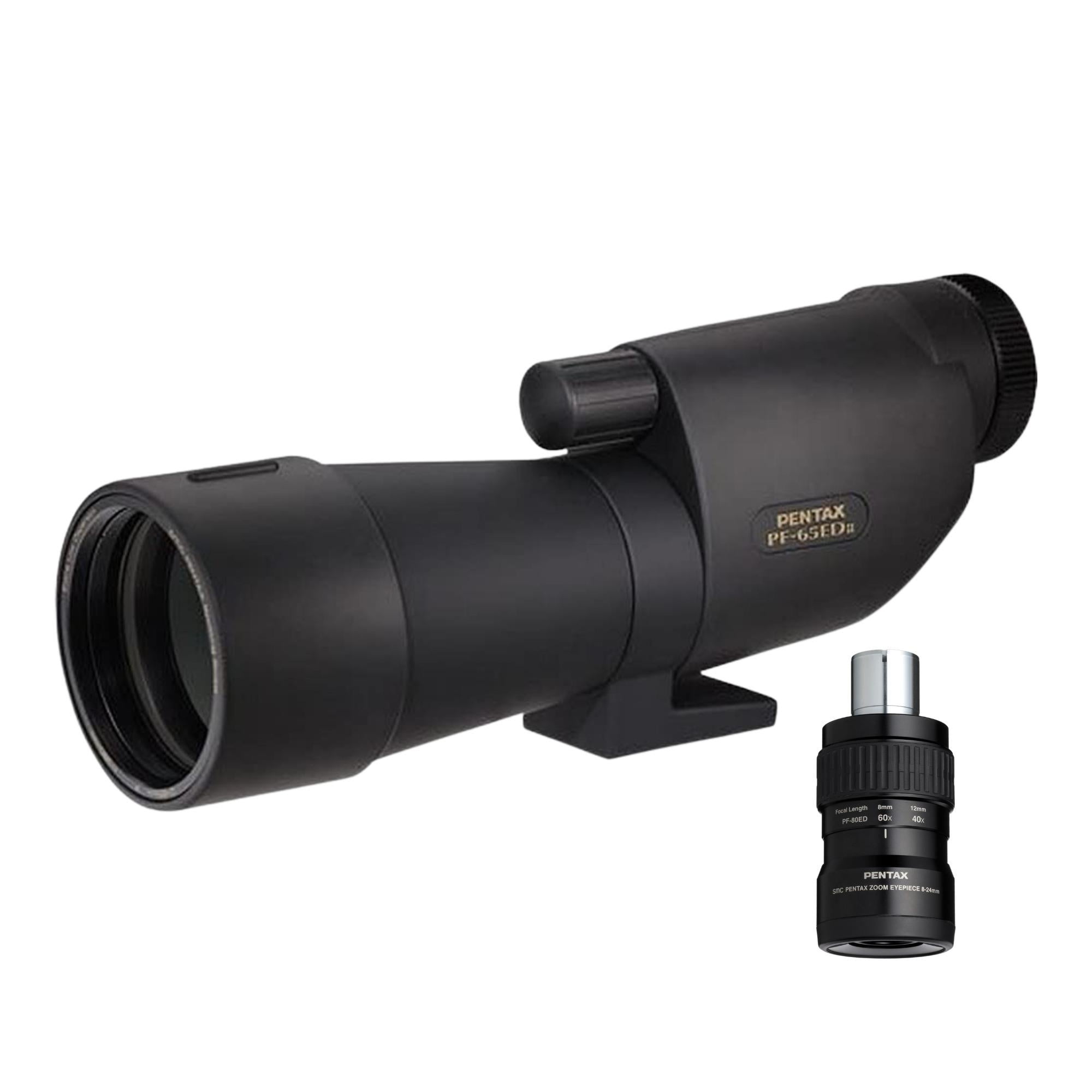 High-Precision Pentax PF-65ED II 65mm Spotting Scope with SMC 8-24mm Eyepiece - Walmart.com