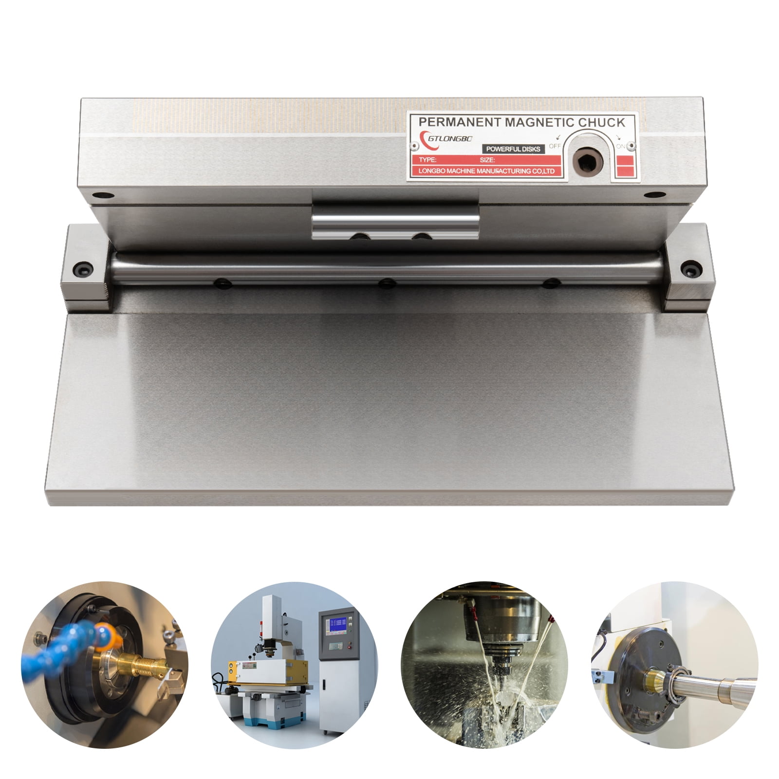 High Precision Permanent Magnetic Chuck with 0-60° Adjustable Base ...