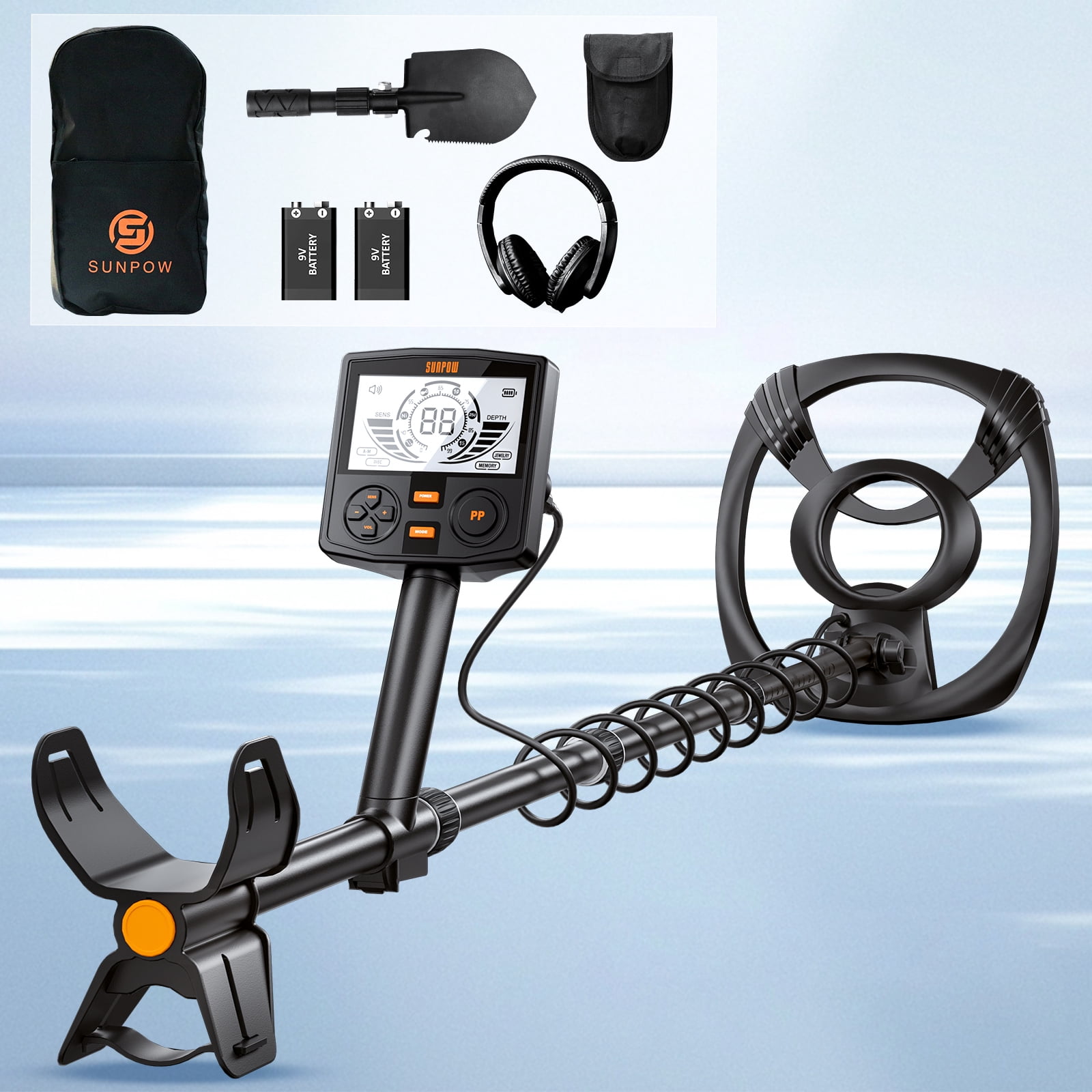 High-Precision Professional Metal Detector for Adults - Dual Backlit ...