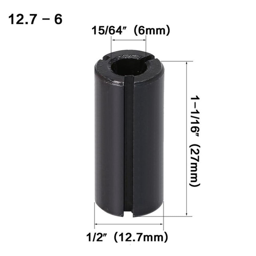 High Precision Router Bit Adapter Collet Shank Cnc Router Tool Holder ...
