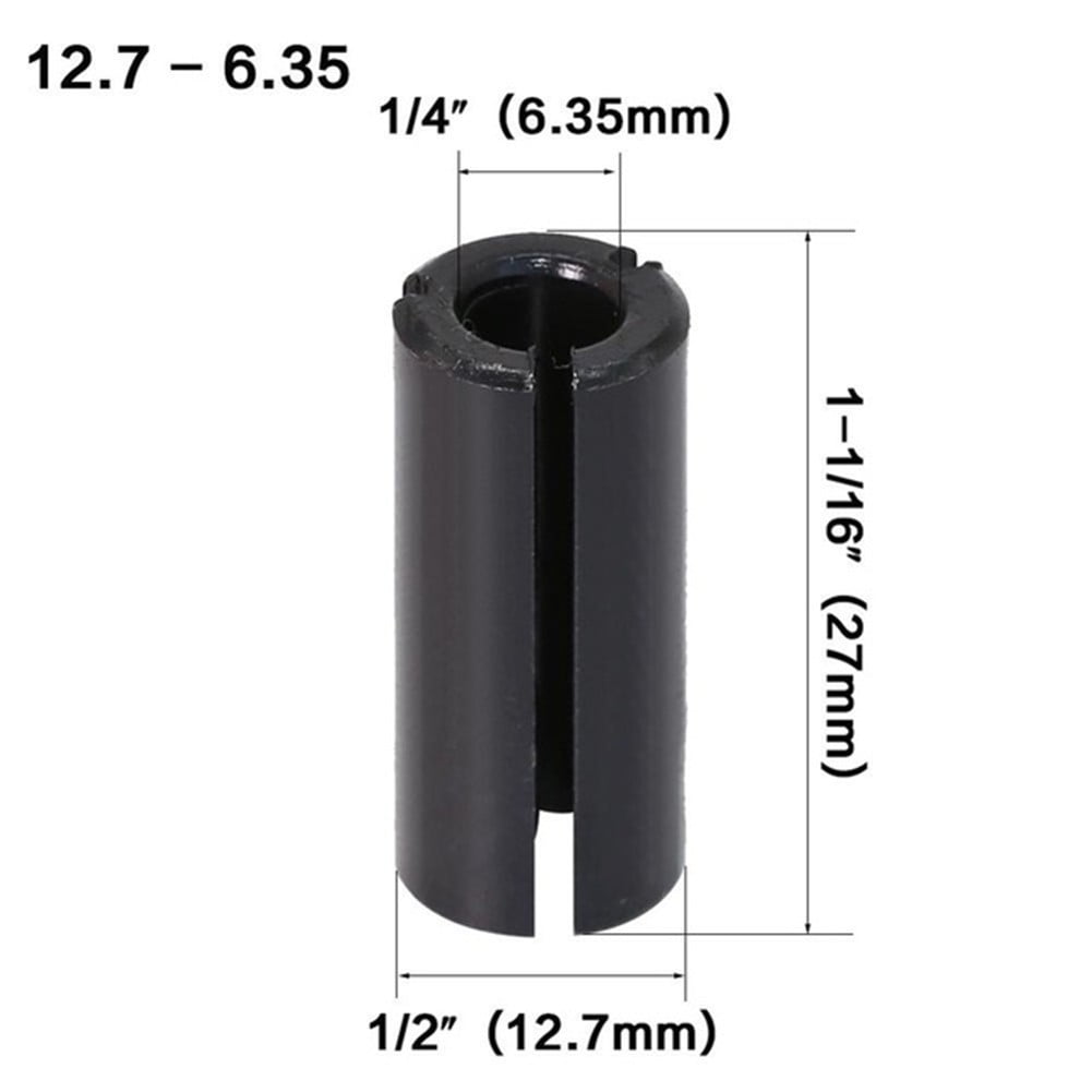 High Precision Router Bit Adapter Collet Shank Cnc Router Tool Holder ...