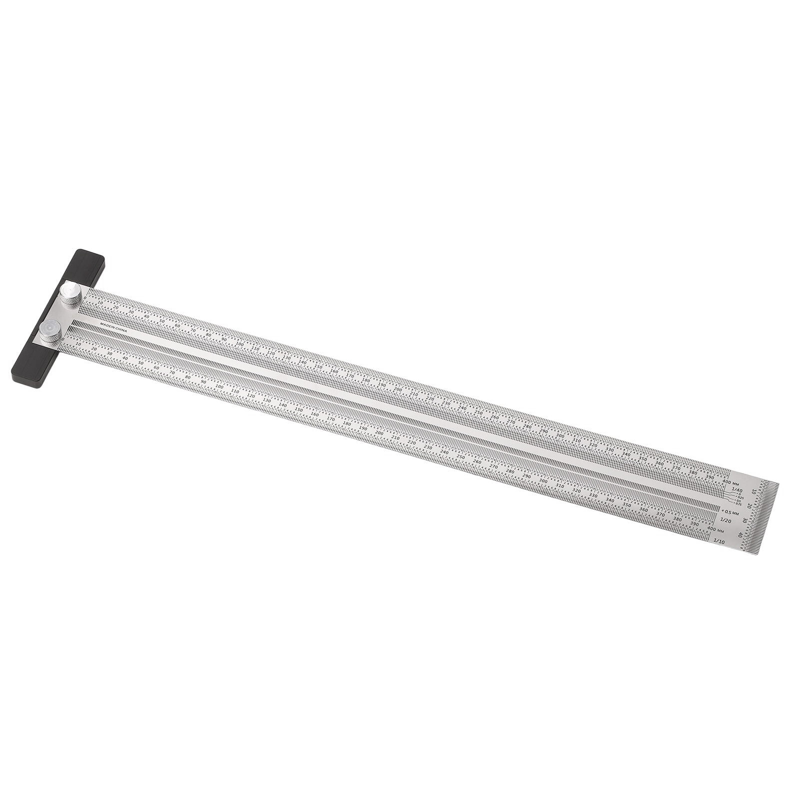 High-Precision Scale Ruler Marking Ruler T-Type Hole Ruler Right Angle ...
