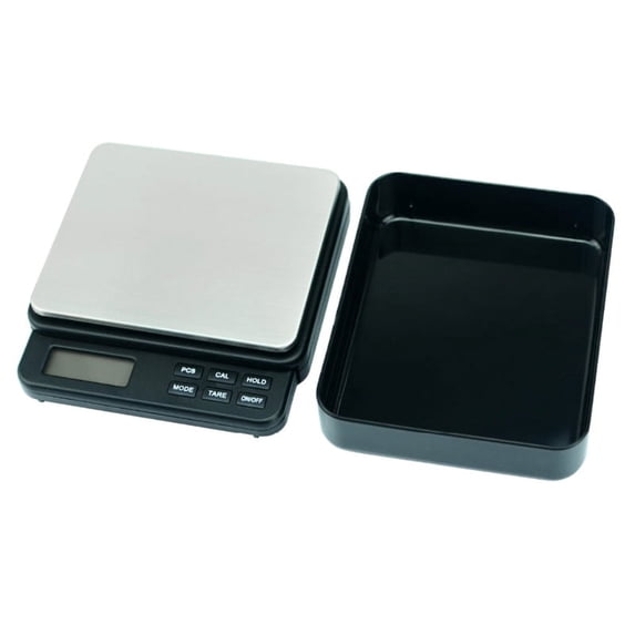 High Precision Scale- with 4 Units LCD Blue Backlight Food Weighing ...