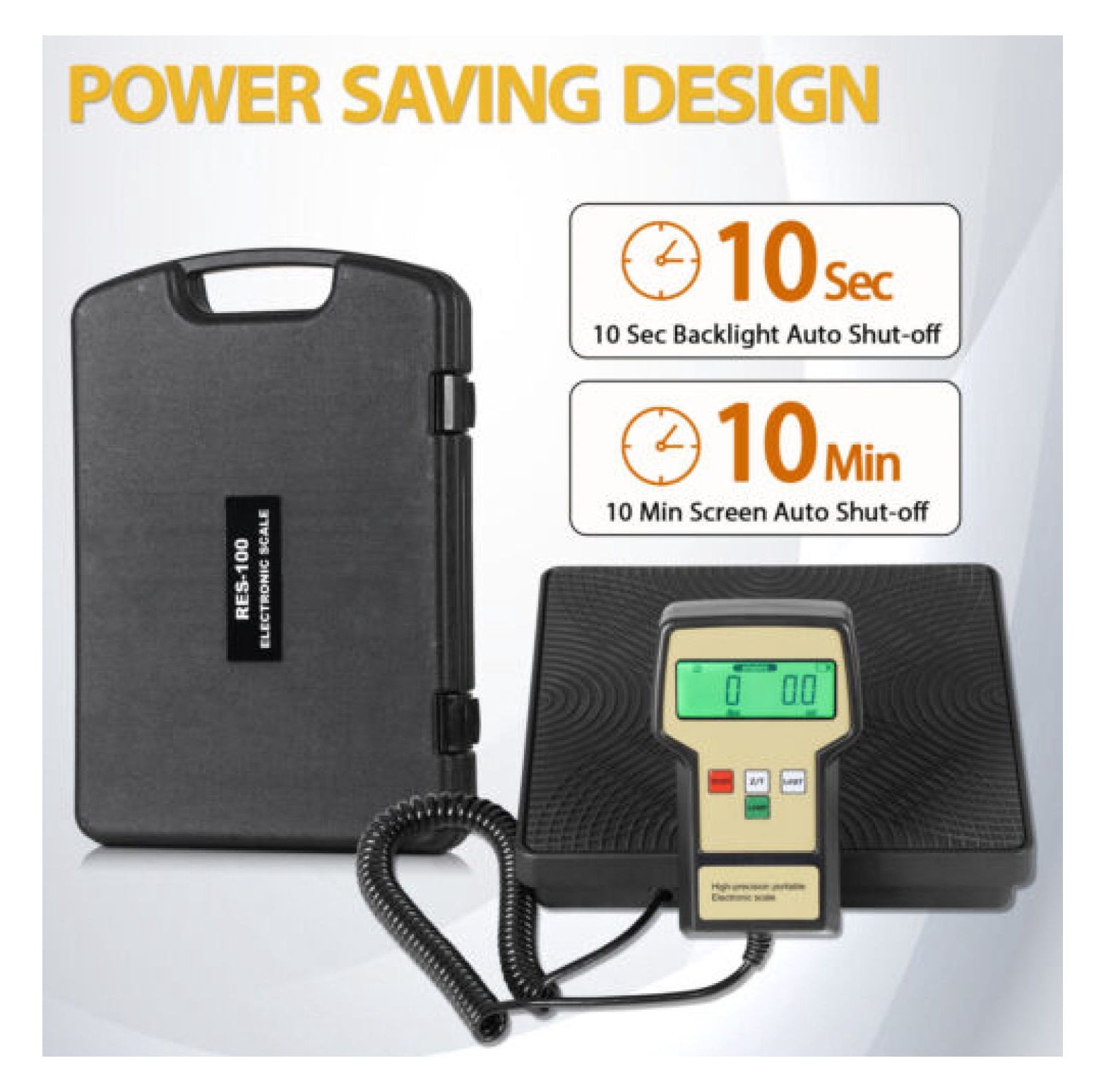 High Precision Shipping Scale with Anti-Slip Platform HVAC Refrigerant ...