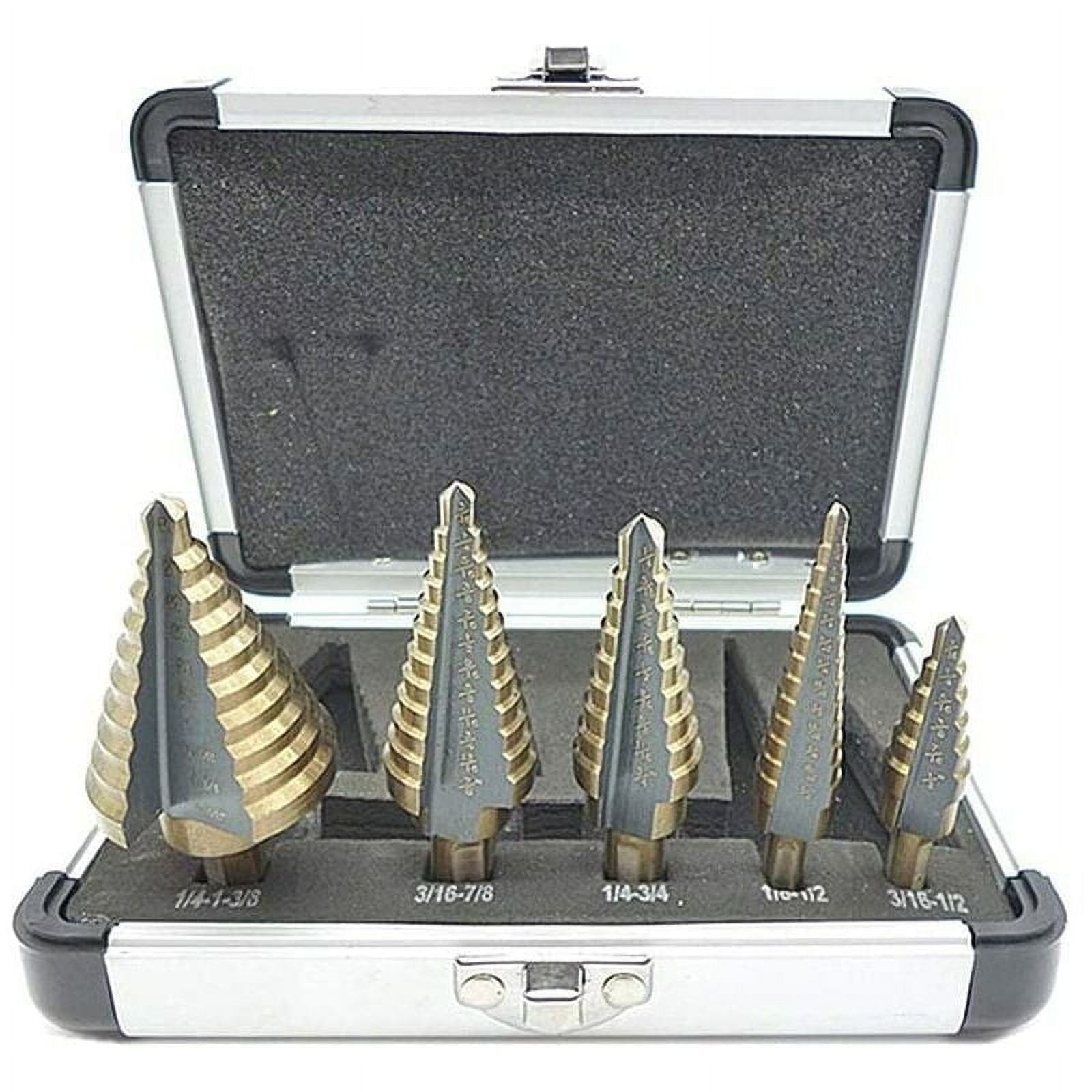 High Precision Step Drill Bits, Titanium Coated Unibit Drill Bits For ...