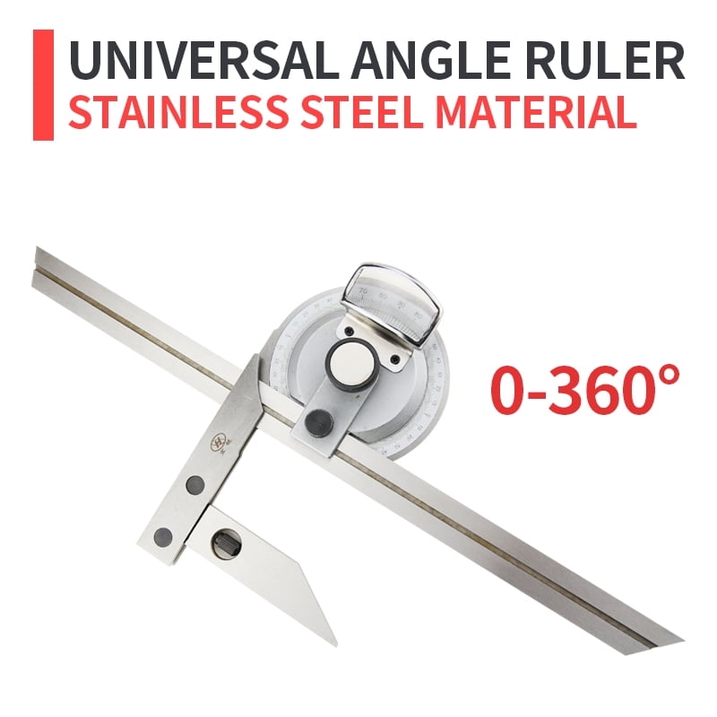 High Precision Universal Angle Ruler 320 Degrees Carbon Steel ...