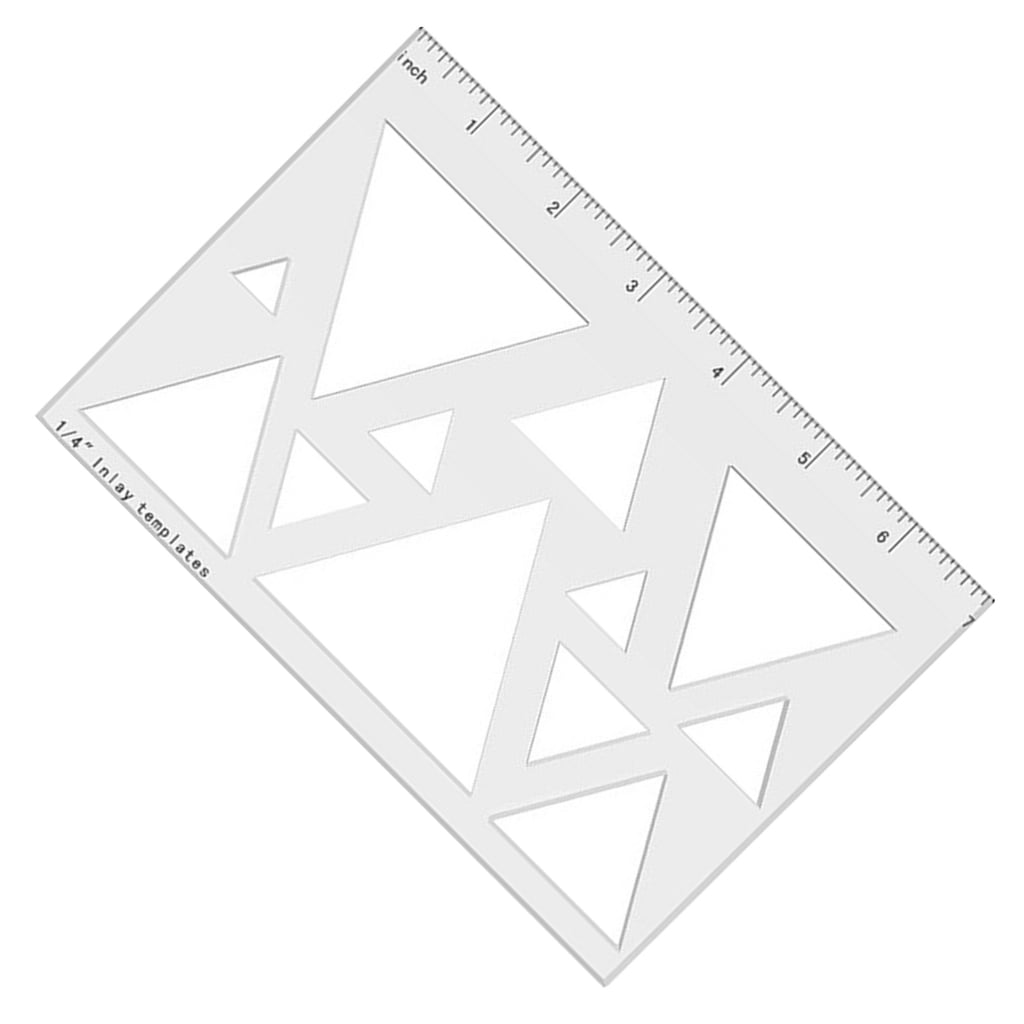 High Precisions Acrylic Inlay Template for Creative Woodworking and ...