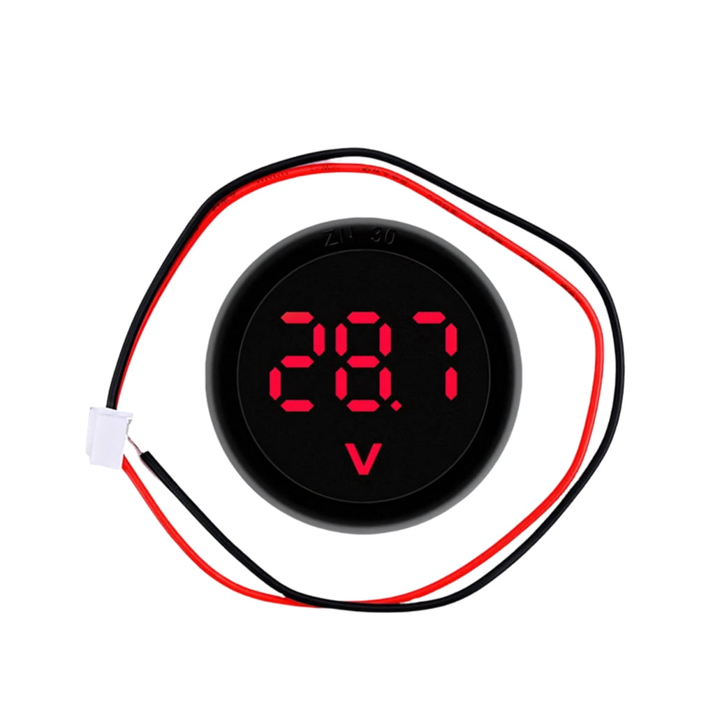 High Precisions Voltmeter Circular Voltage Gauge Meter With 4V 100V ...