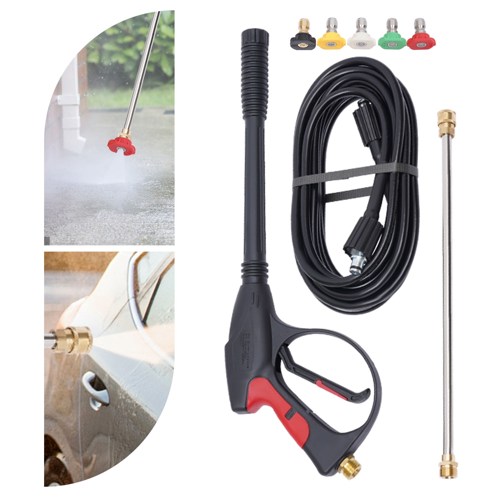 Walmart High Pressure 2000psi Car Power Washer Gun, Spray Wand, Lance ...