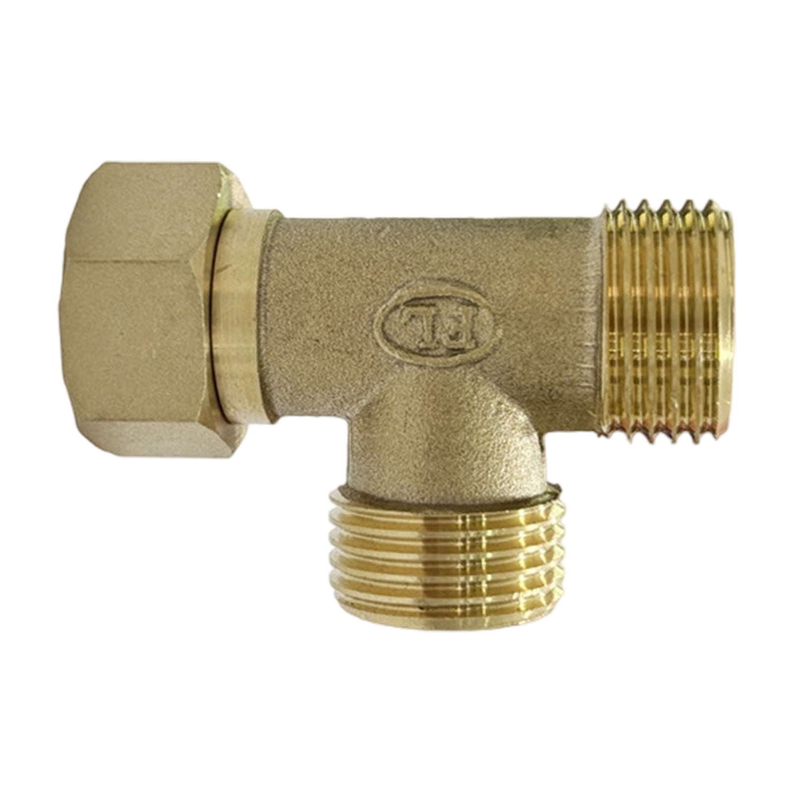High Pressure 3 Way Brass Water Divider Fitting With Male Female ...