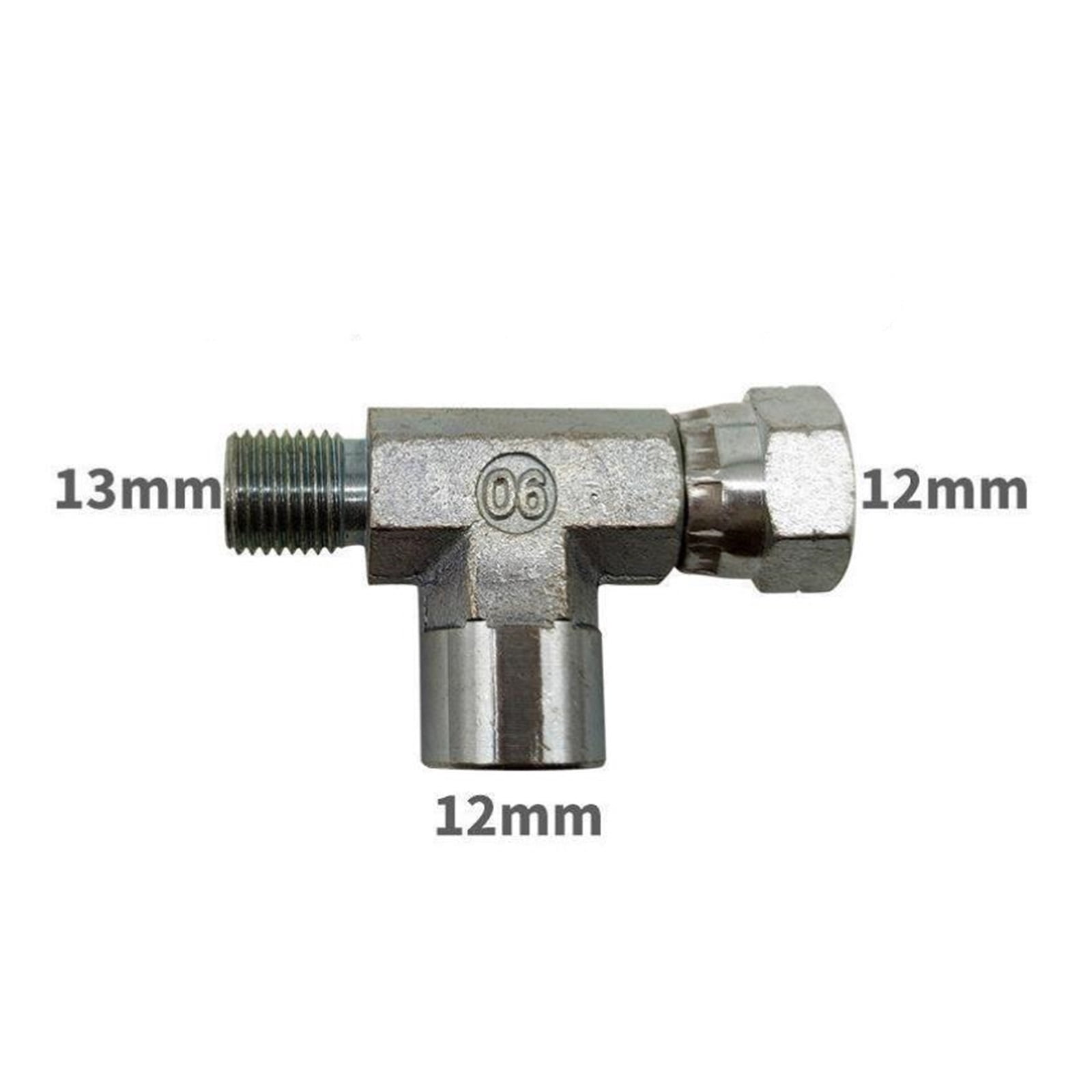 High Pressure Airless Sprayer Tee Joint Pressure Gauge Universal ...