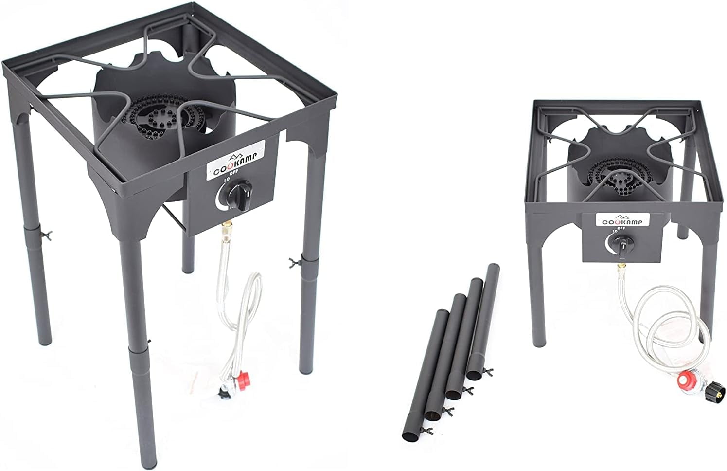 High Pressure Banjo Outdoor Camp Stove with Adjustable Height. 0-20 PSI ...