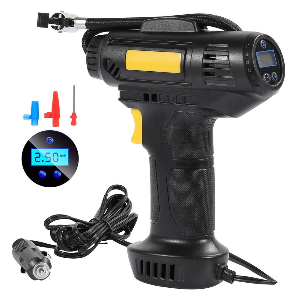 High Pressure Car Mounted Inflation Pump 150 PSI Air Compressor Tire ...
